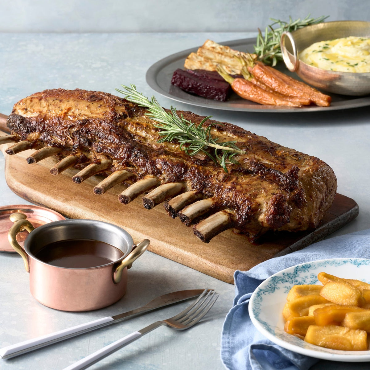 Roast Pork Rack Combo – Mandarin Oriental, Hong Kong