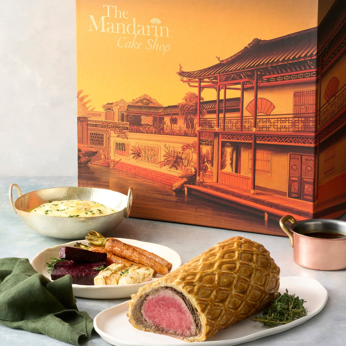 Roast U.S. Prime Tenderloin Beef Wellington Combo – Mandarin Oriental ...